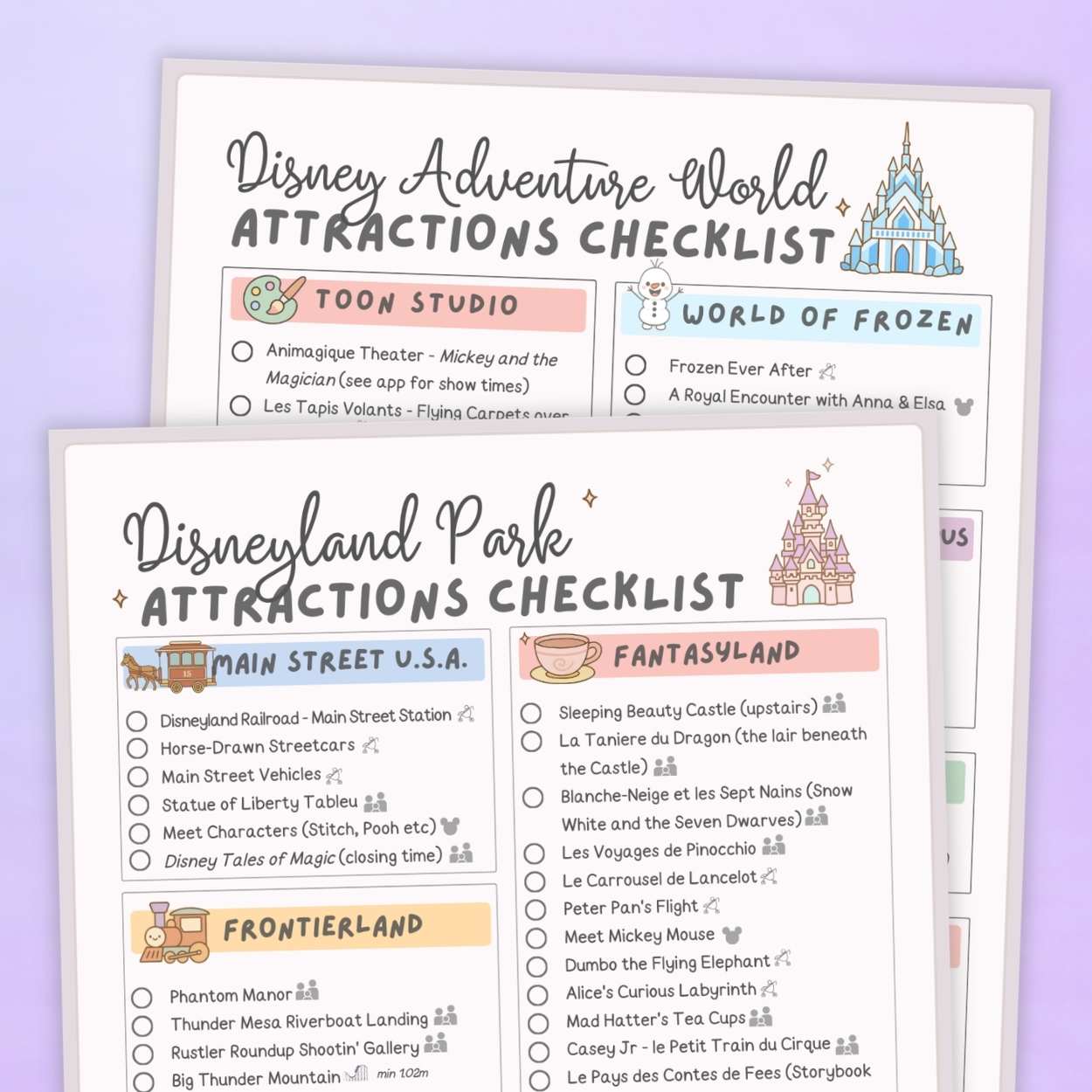 Tips and PDF Menu for Disneyland Paris Princess Breakfast