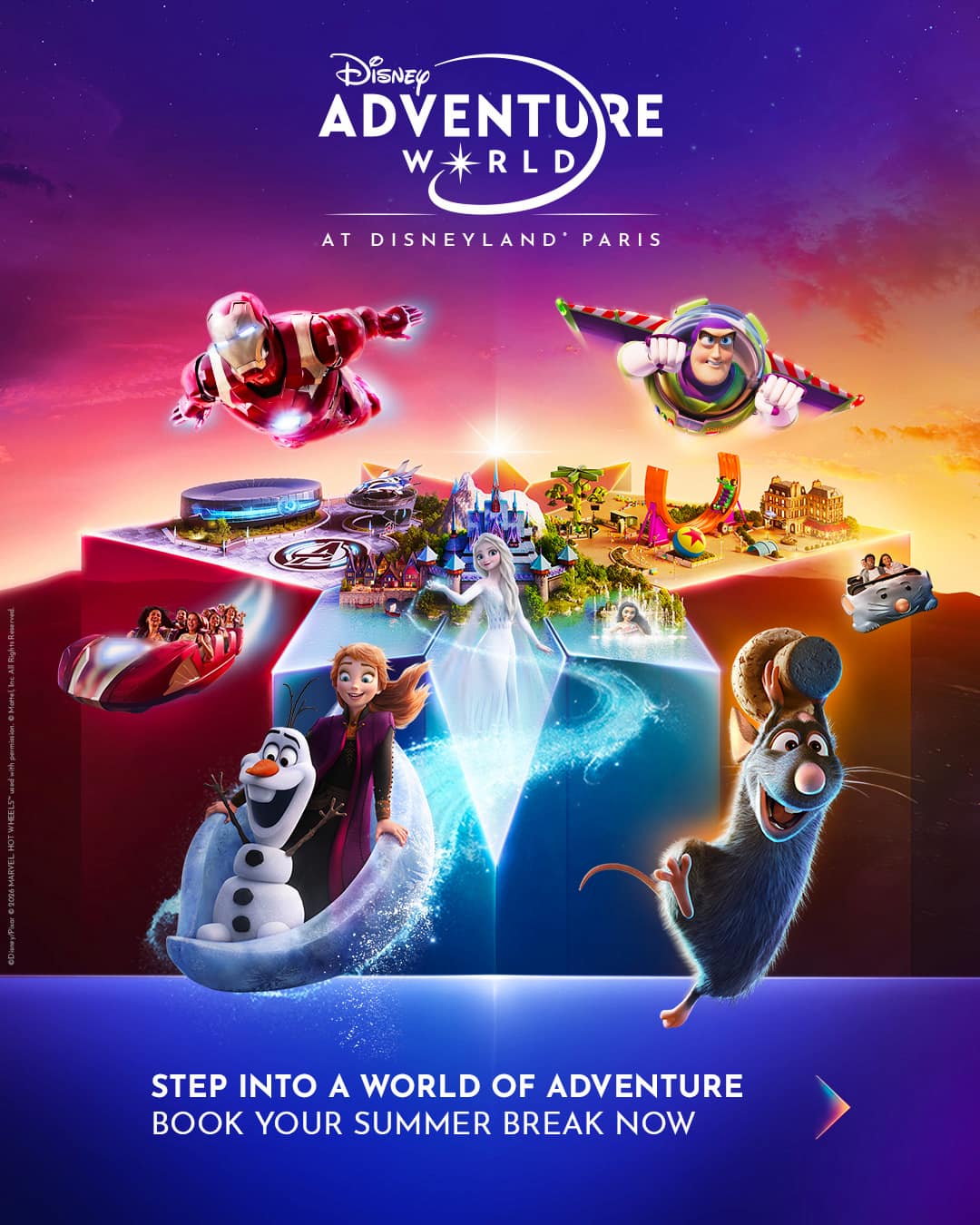 Disney Cascade of Lights Reserved Viewing Guide (2026)